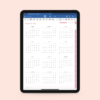 Planner Digital 2025 para iPad e Tablet | Yasmin Araujo